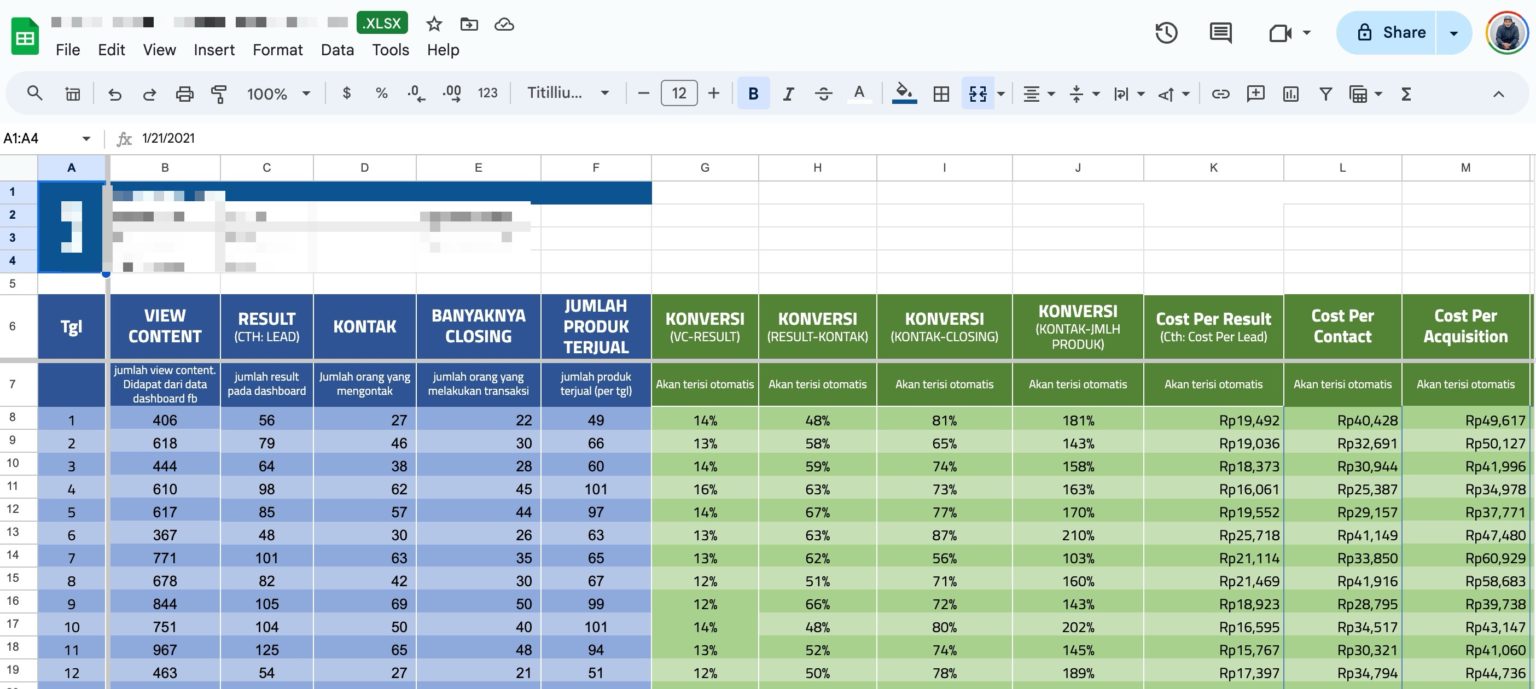 Meta Ads Manager di Excel - Cara narik data dari Multiple ads account ...