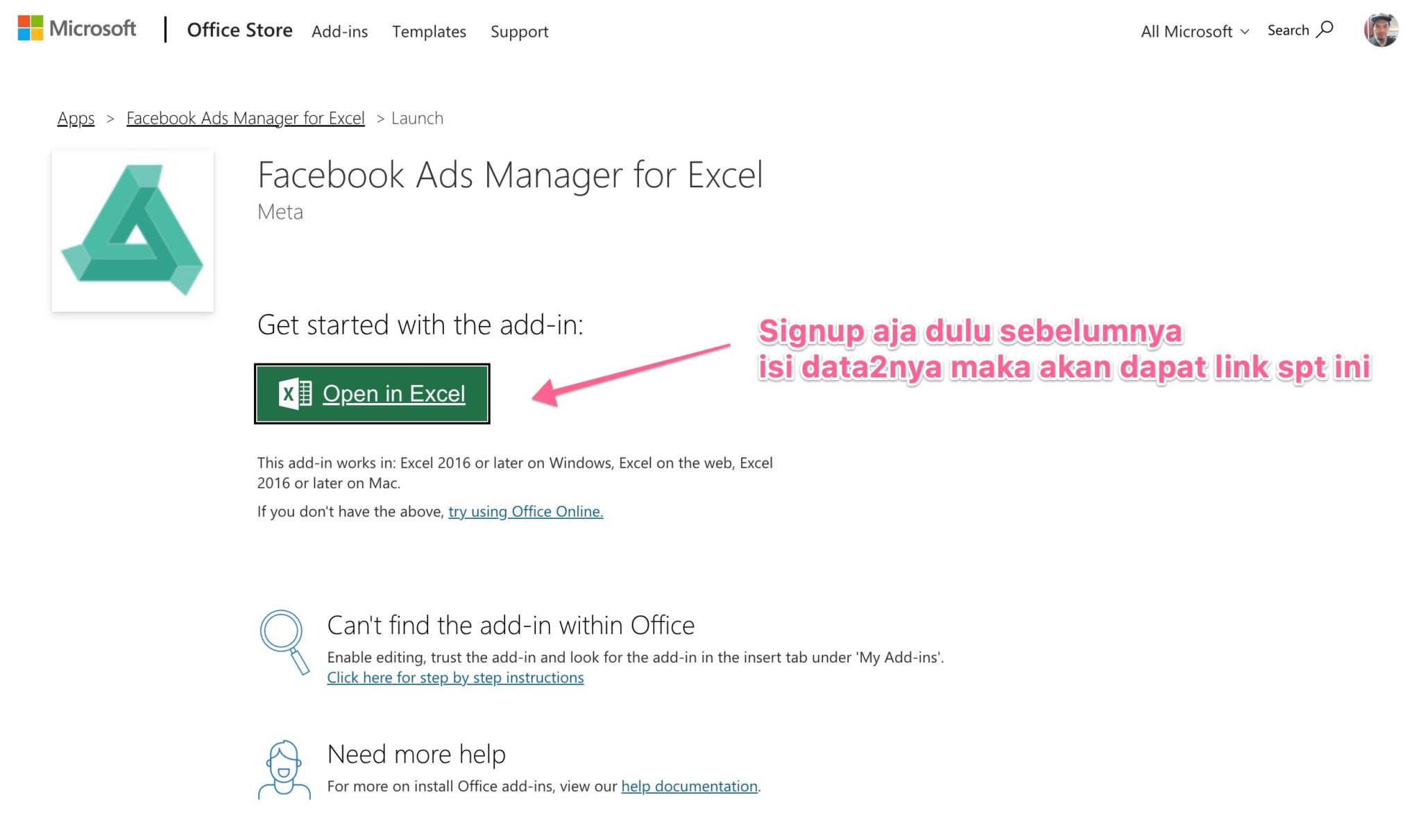 Meta Ads Manager di Excel – Cara narik data dari Multiple ads account ...